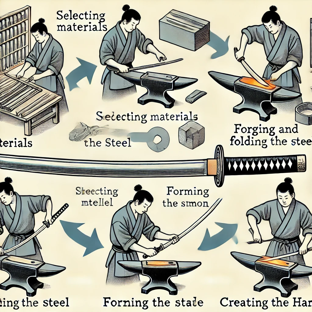The Art and Science of Forging a Katana Sword - katanaparts