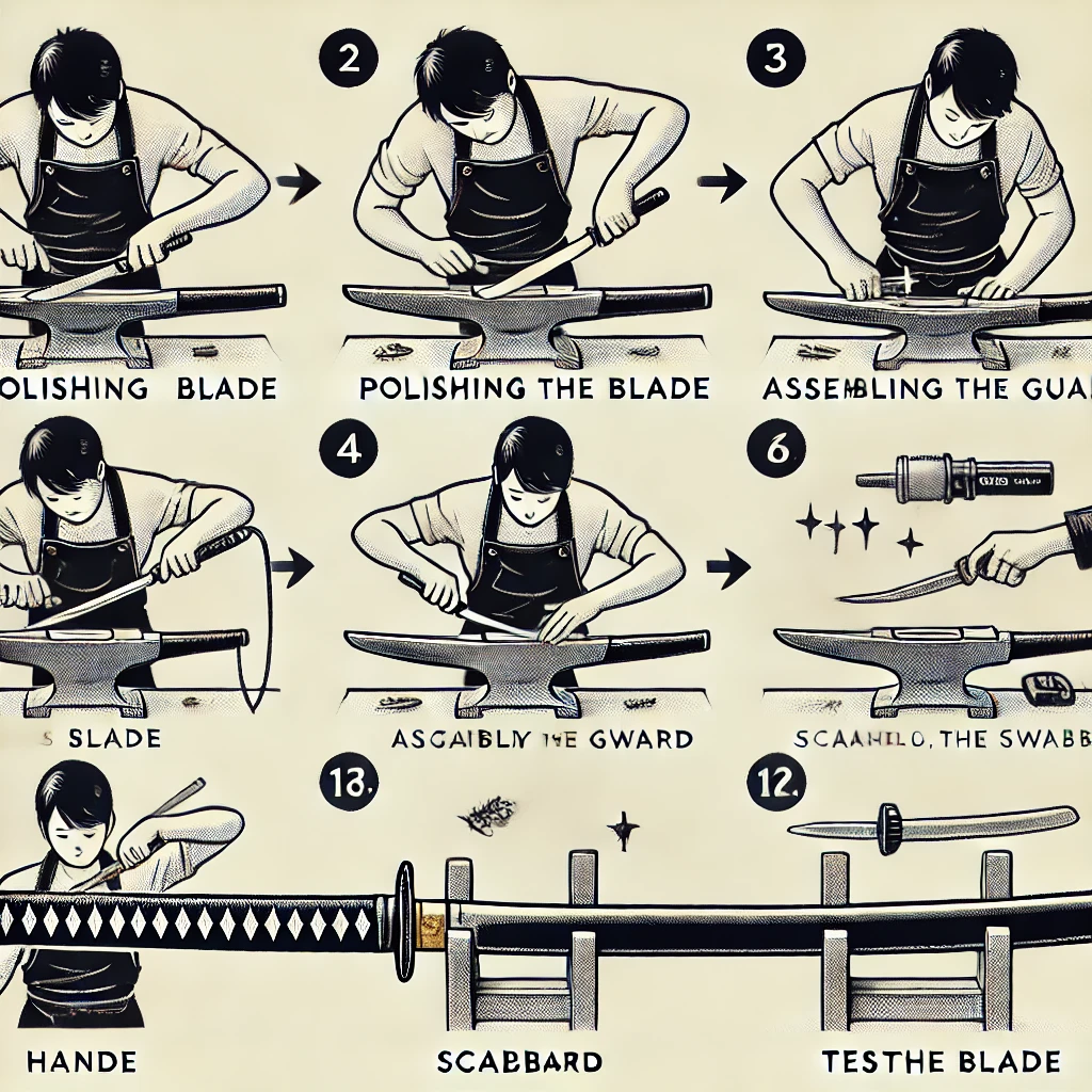 The Art and Science of Forging a Katana Sword - katanaparts