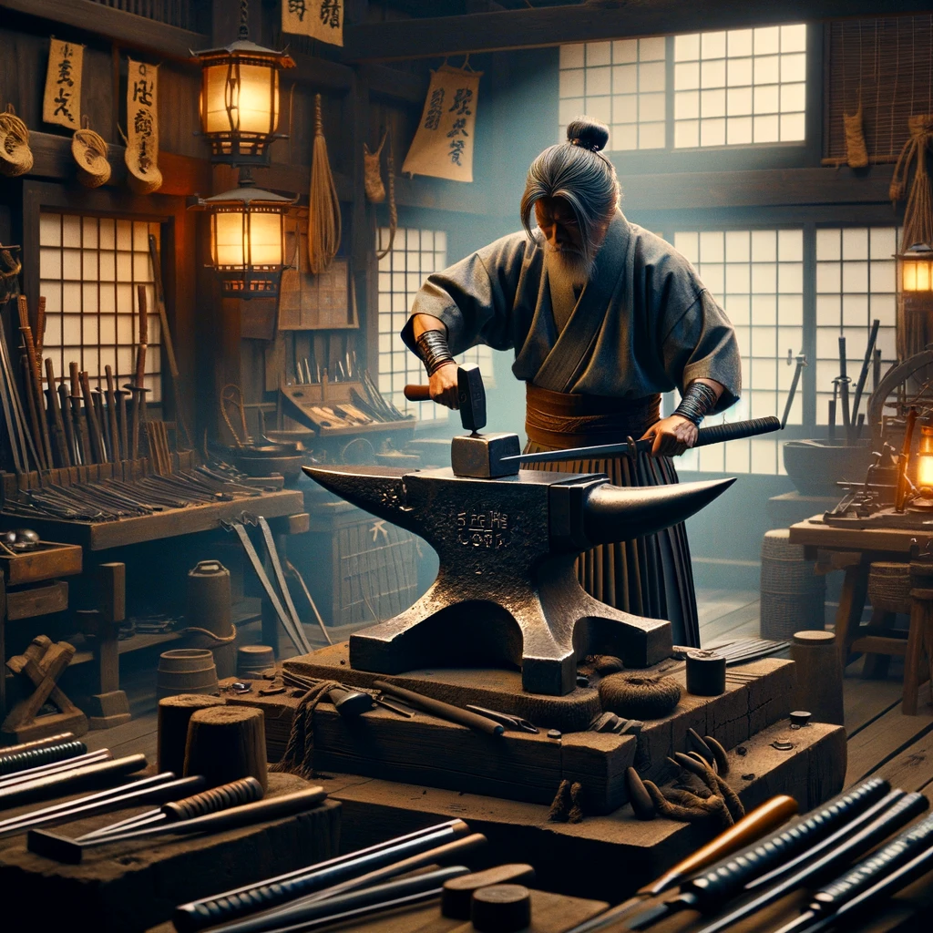 The Art of Samurai Katana Sword Crafting: A Detailed Guide to Tools and ...